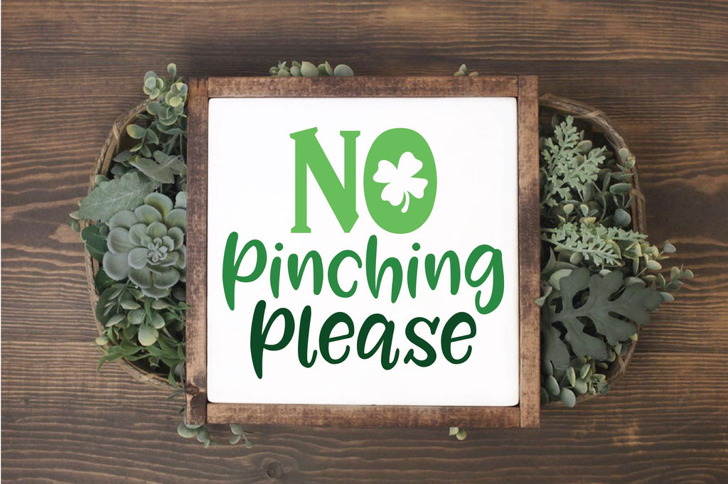 No Pinching Please SVG Cut File - So Fontsy