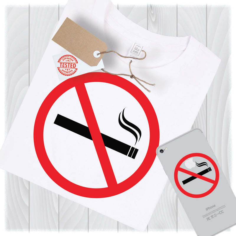 No Smoking Sign Svg Files for Cricut Designs | Planner Sticker Svg ...