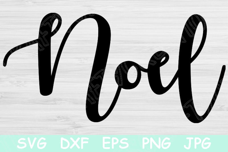 Noel Svg File Saying for Pillow or Bag. Winter Svg Cut Files for Cricut ...