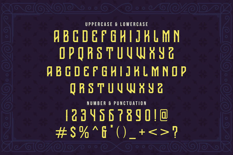 Nomer Samvilan - Victorian Display Font - So Fontsy