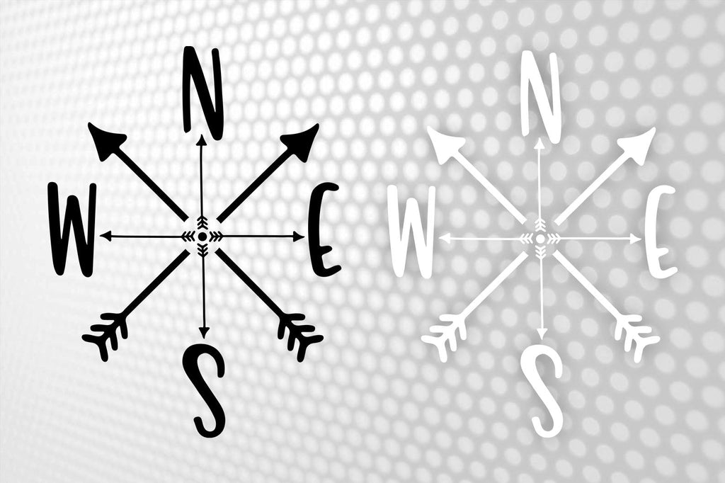 North east svg | South west svg | Travel svg designs | Compass png ...