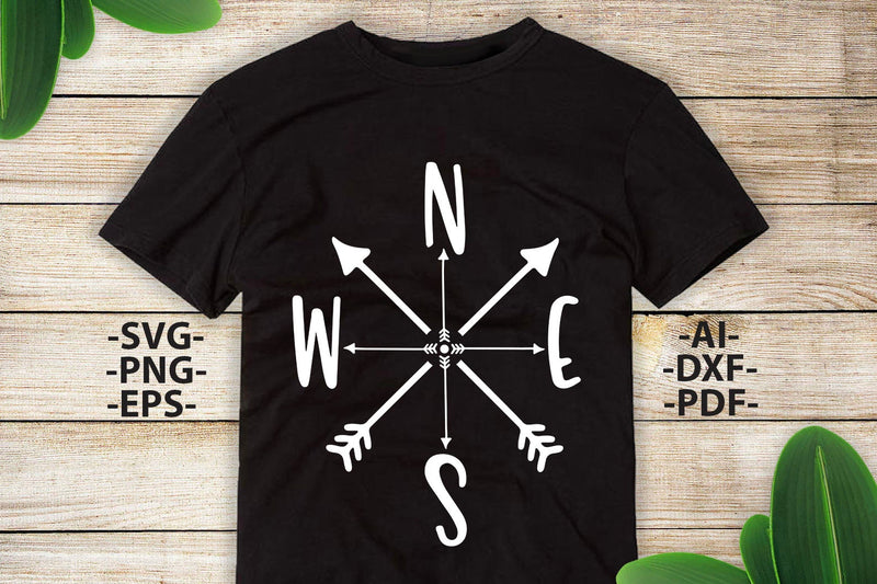 North east svg | South west svg | Travel svg designs | Compass png ...