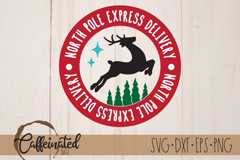 North Pole Express Delivery SVG - So Fontsy