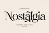 Nostalgia Typeface - So Fontsy