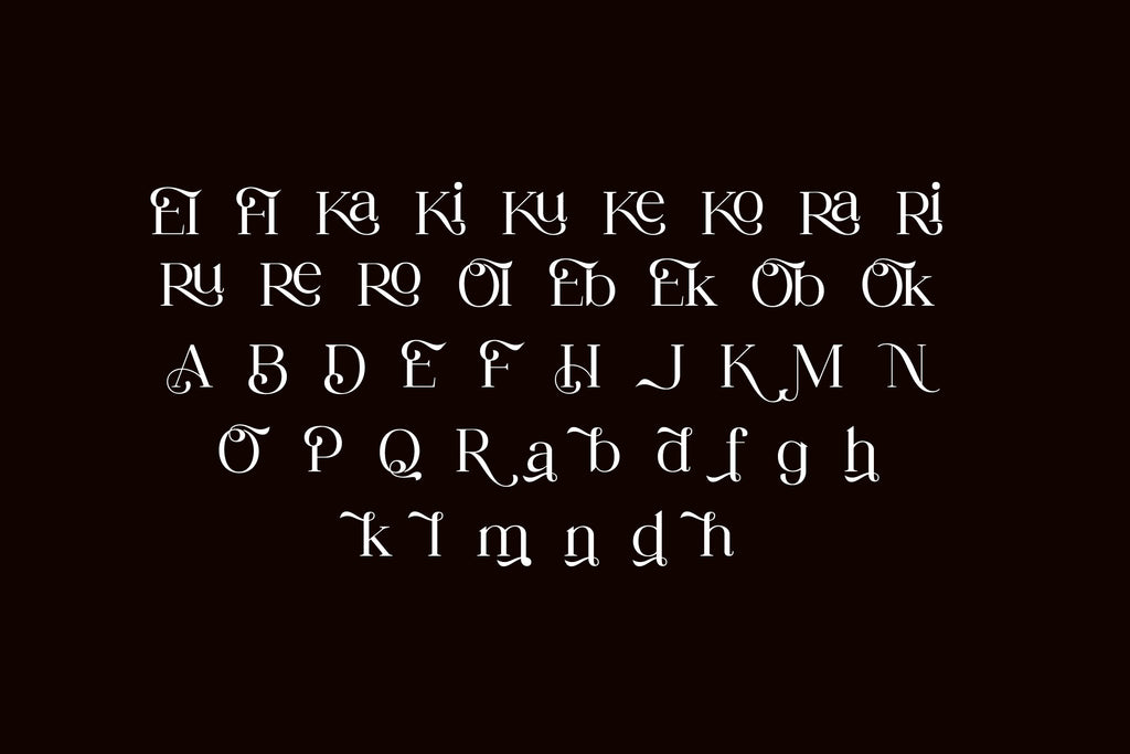 Nostalgia Typeface - So Fontsy