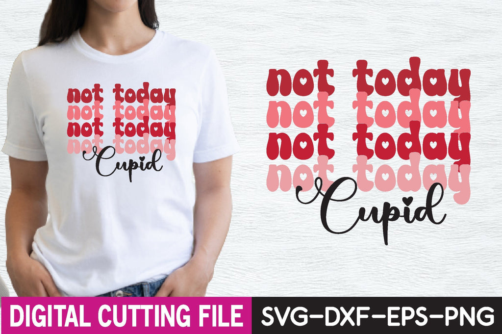 not today cupid retro - So Fontsy