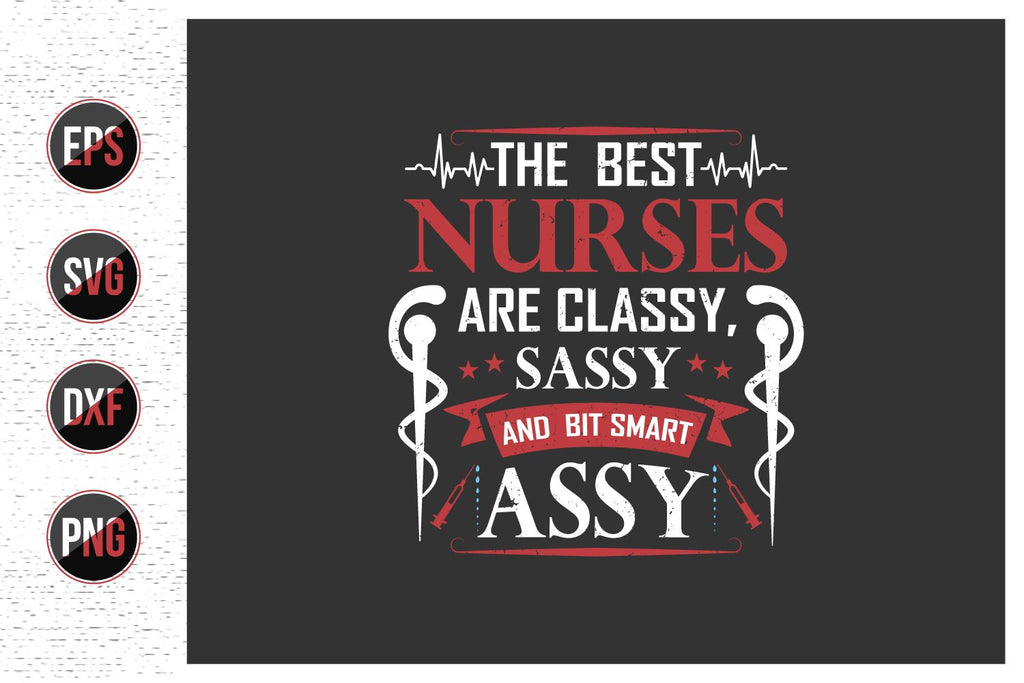 Nurse calligraphic quotes design svg. - So Fontsy