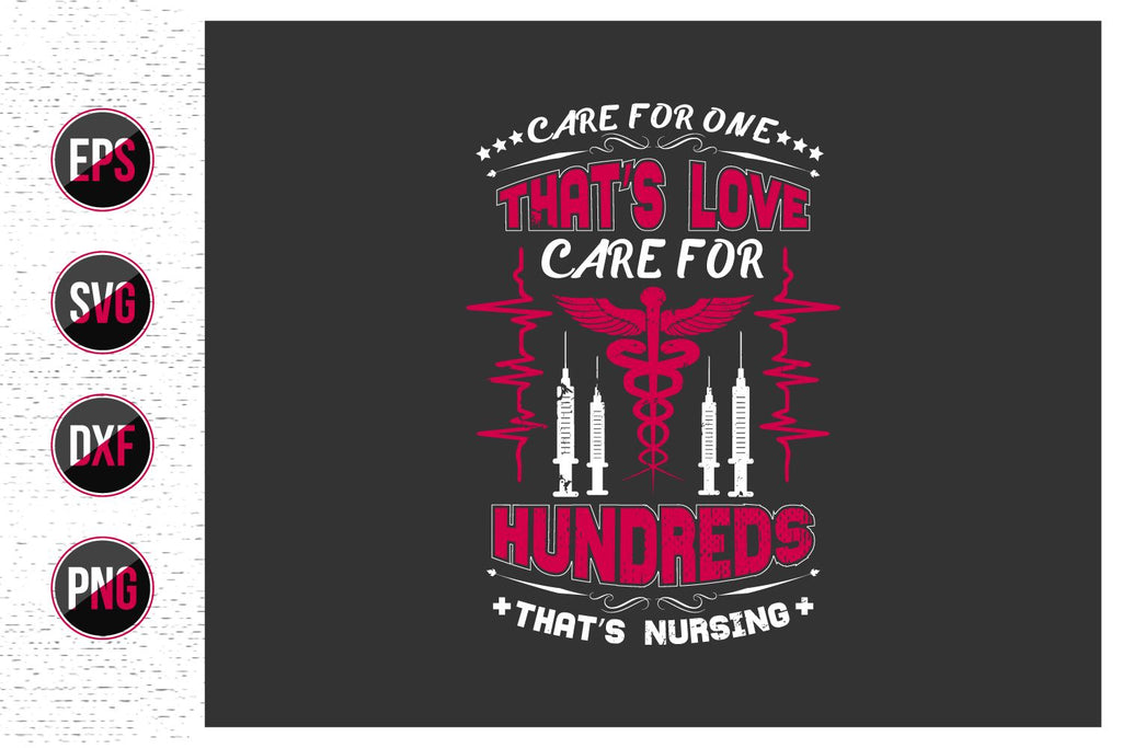 Nurse typographic slogan design, Nurses quotes svg bundle. - So Fontsy