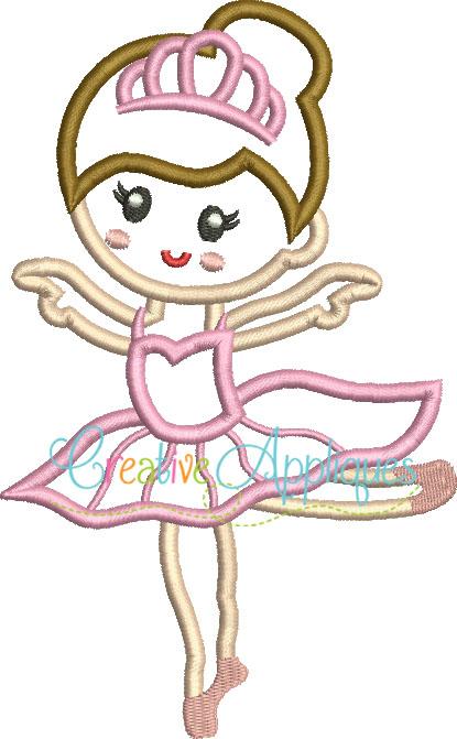 Nutcracker Ballet Applique Set - So Fontsy