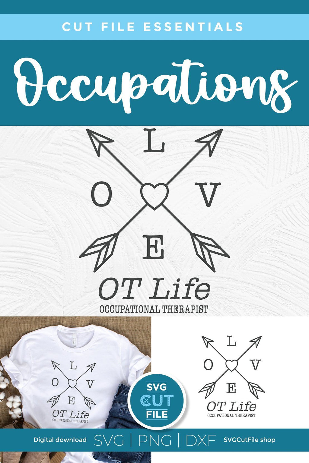 Occupational therapist svg, occupational therapy svg, OT svg, love ot ...