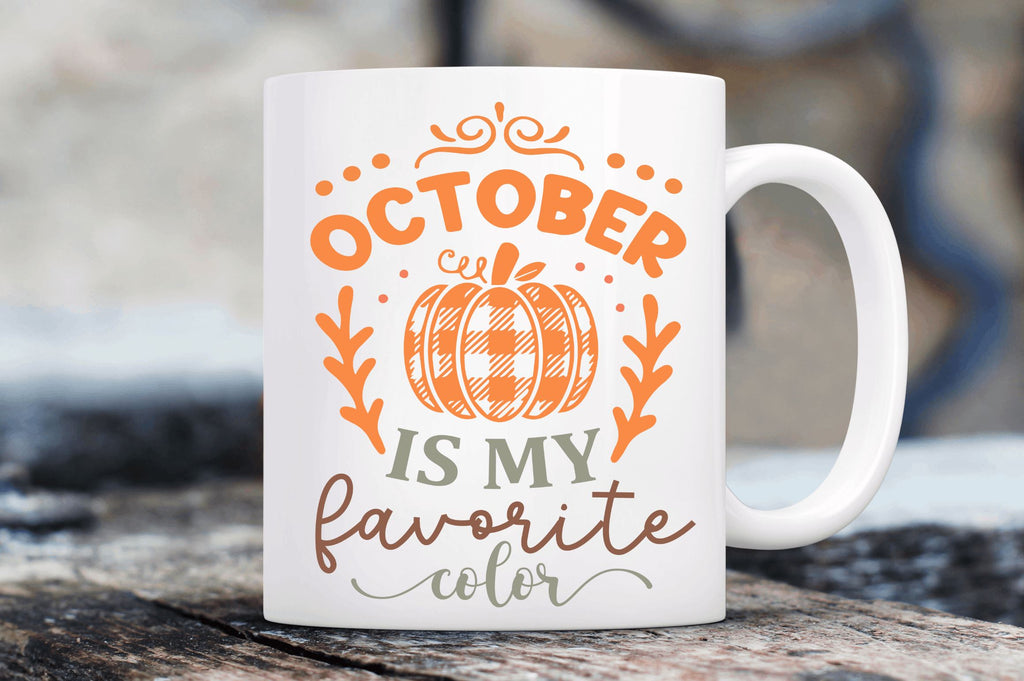 October is my favorite SVG Design - So Fontsy