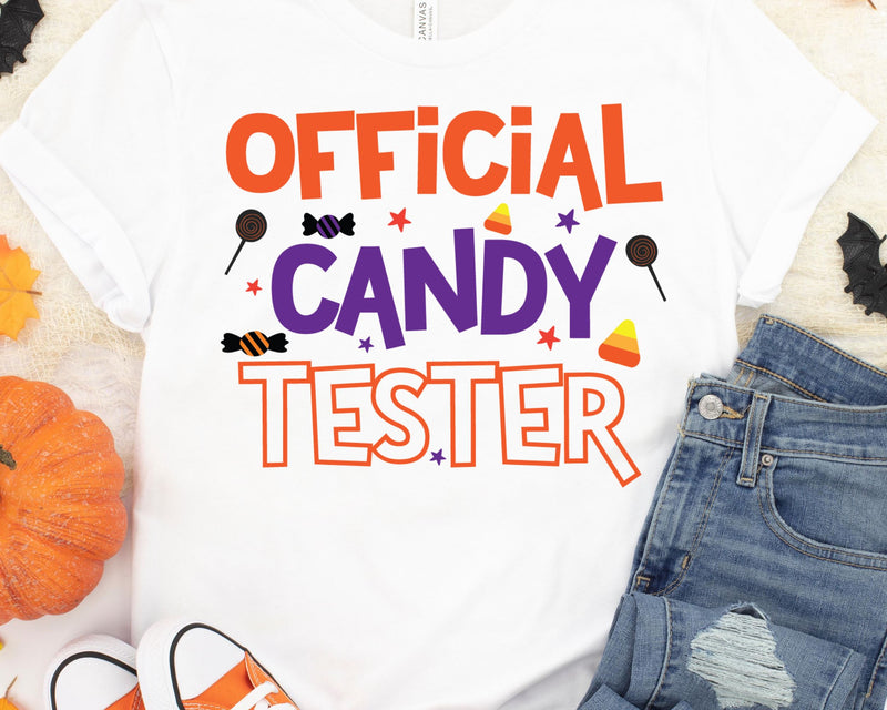 Official Candy Tester Halloween SVG - So Fontsy