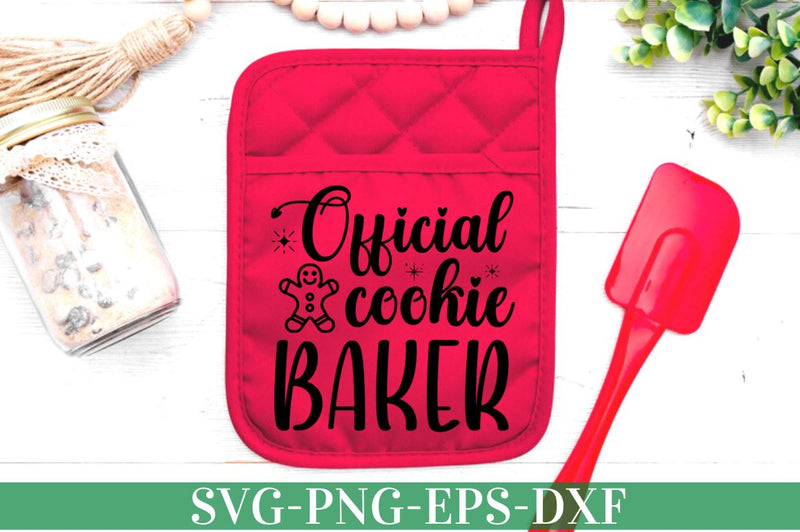 Official cookie baker SVG - So Fontsy