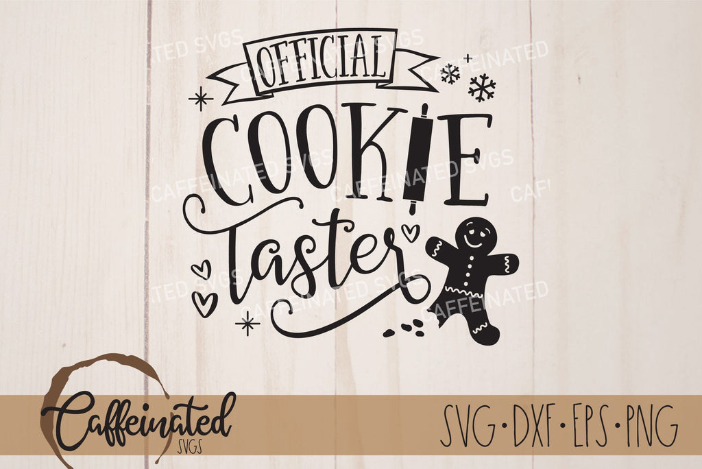 Official Cookie Taster SVG - So Fontsy