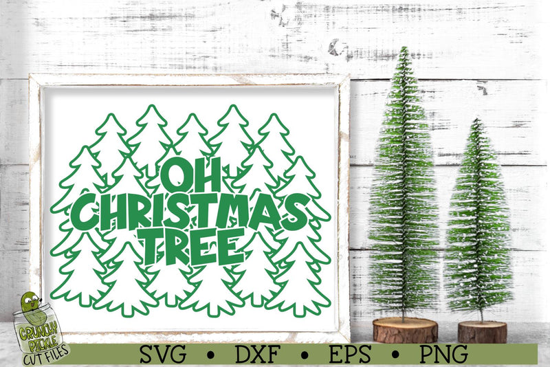 Oh Christmas Tree 2 SVG File - So Fontsy