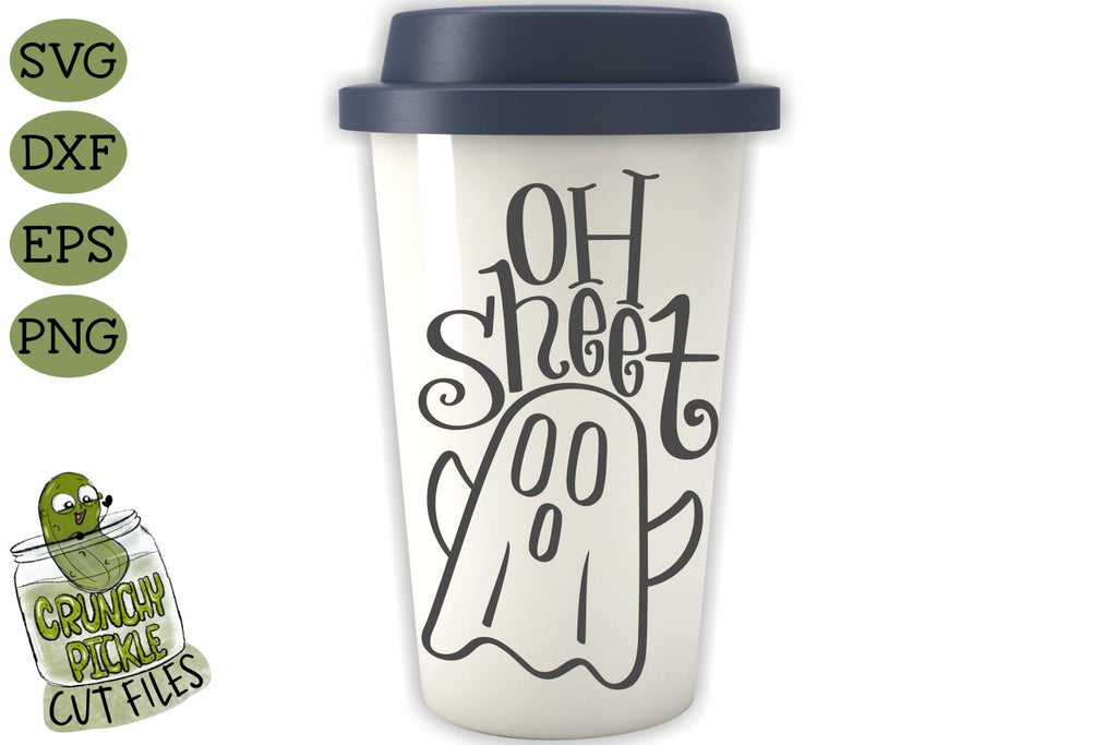 Oh Sheet Ghost Halloween SVG File - So Fontsy