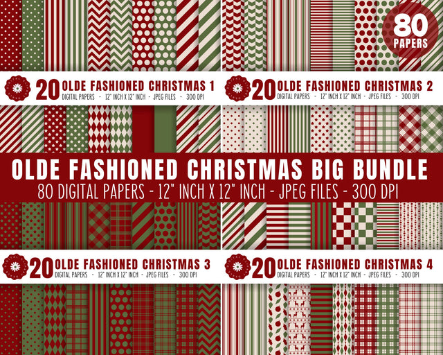 Thanksgiving Patterns BIG Bundle #1 - Printable Fall Digital Papers ...