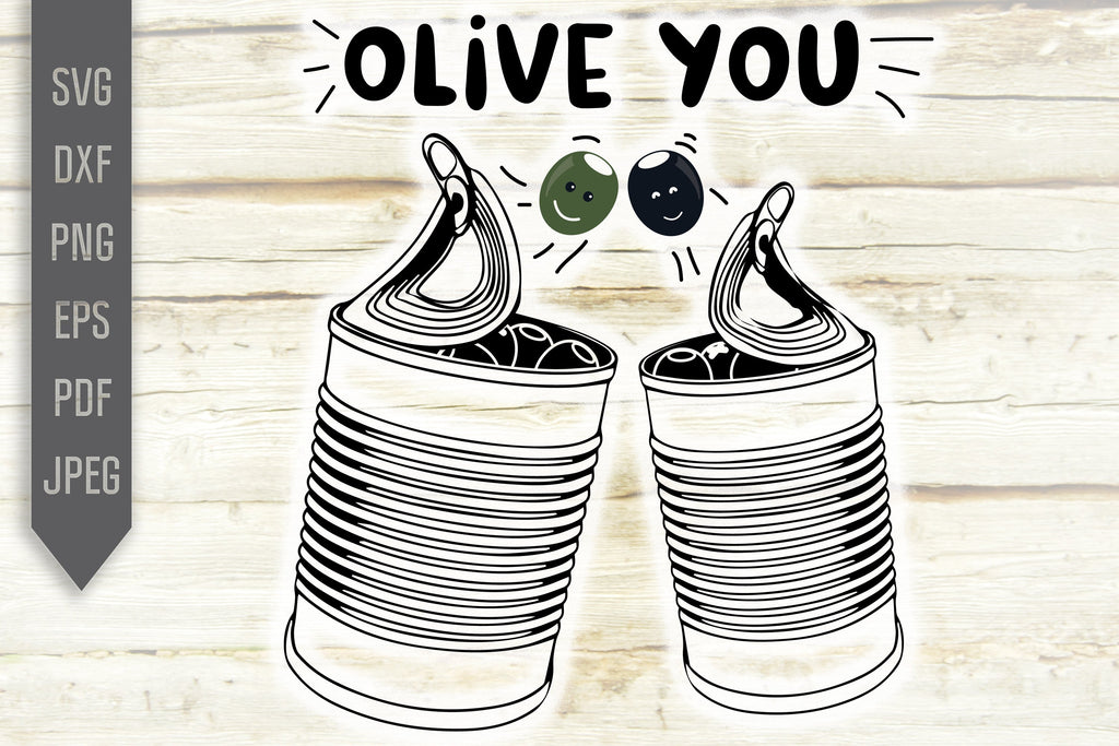 Olive You Svg. I Love You Svg. Valentine's Day Svg. Heart Svg. Love Svg ...