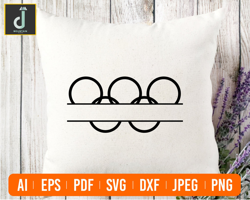 Olympic Rings SVG, Olympic Rings Silhouette Svg, Olympic Rings Cricut ...