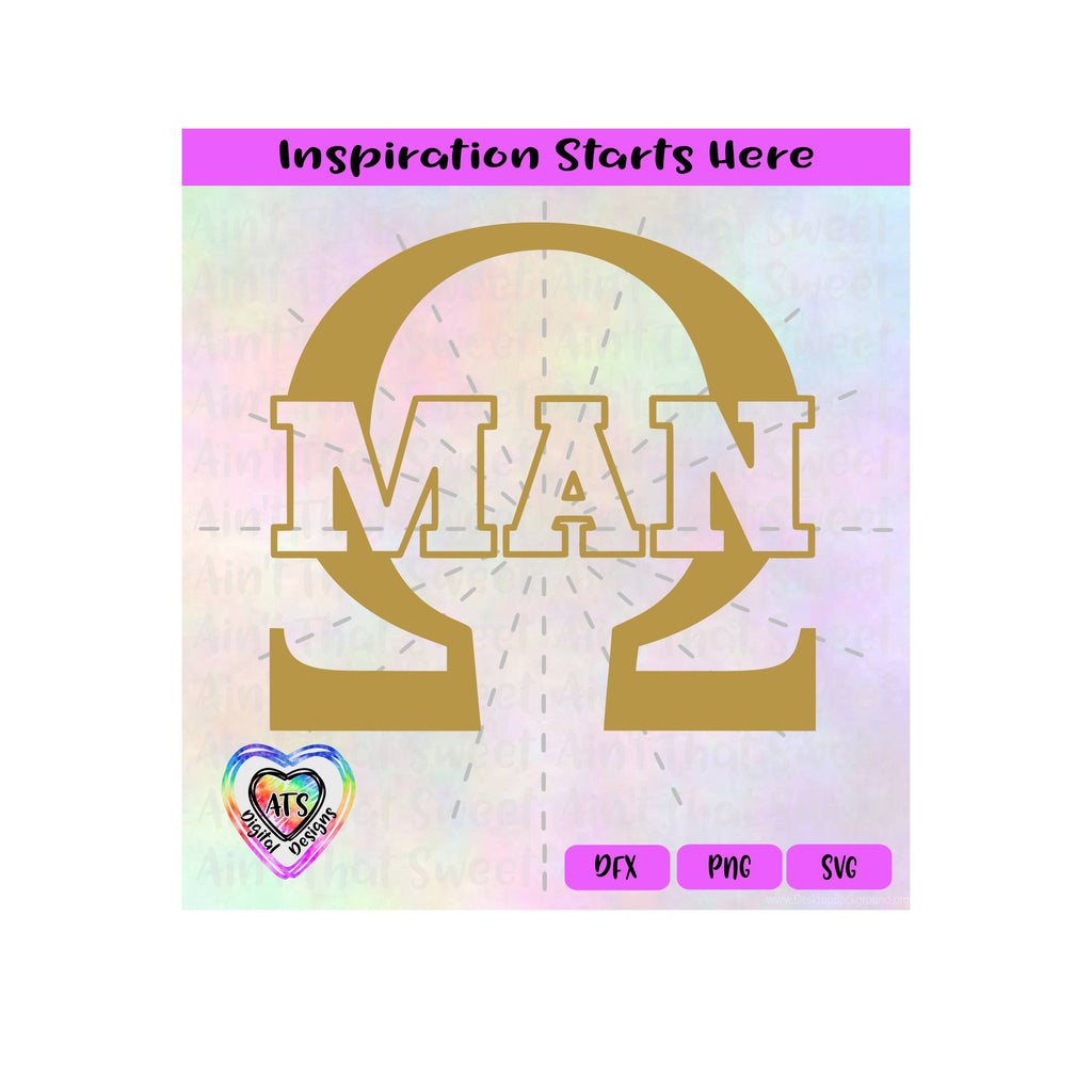 Omega Man - Transparent PNG SVG DXF - Silhouette, Cricut, ScanNCut - So ...