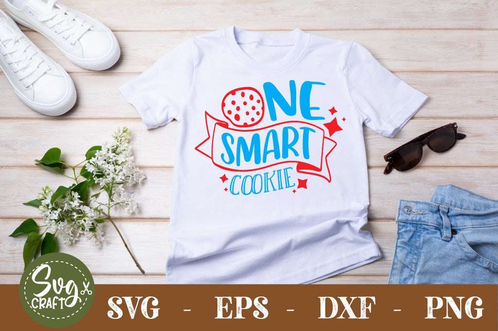 One Smart Cookie SVG cut file - So Fontsy