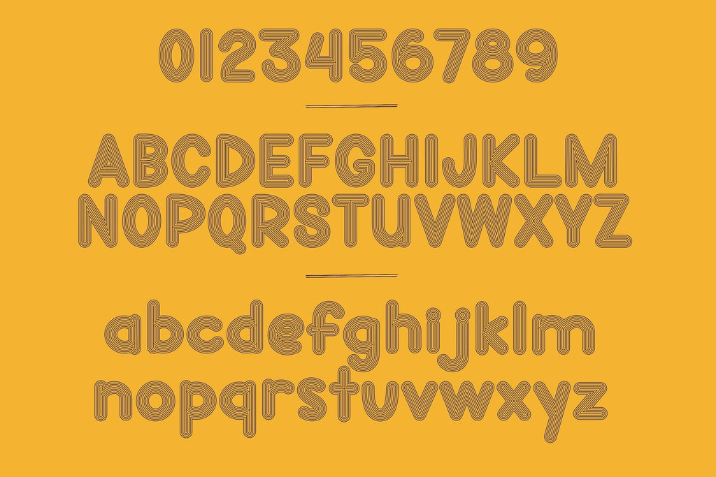 Onion | A Fun Layered Font - So Fontsy