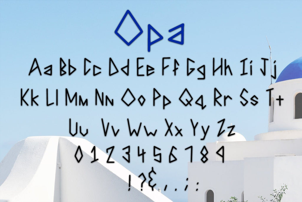 Opa - So Fontsy