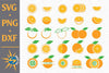 Orange SVG, PNG, DXF Digital Files Include - So Fontsy