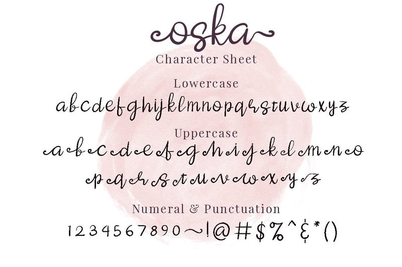 Oska - So Fontsy
