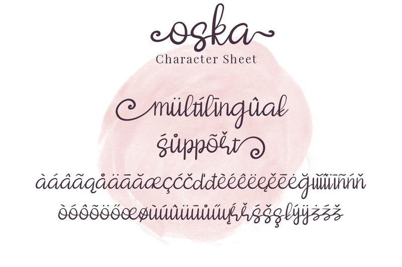 Oska - So Fontsy