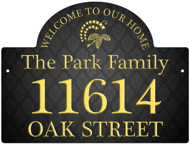 Outdoor House Sign Sublimation Templates: Unisub Blank Template #4795 ...