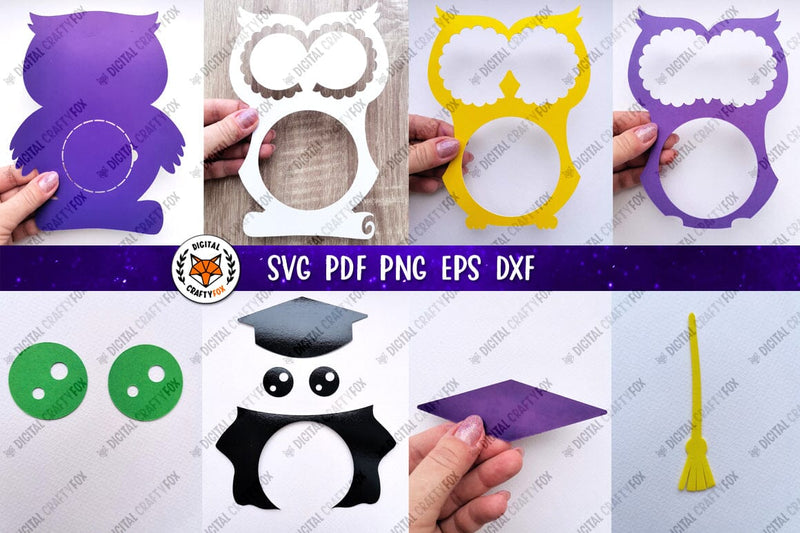 Owl Graduation Candy Dome, Graduation Candy Dome SVG - So Fontsy