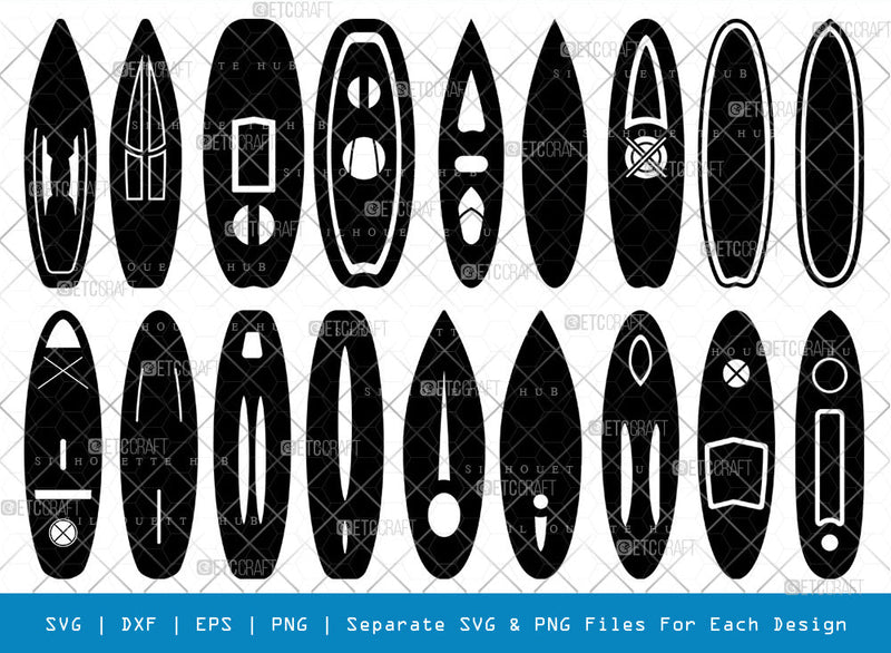 Paddle Board SVG, Kayak Silhouette, Kayak Svg, Beach Svg, Kayak Paddle ...