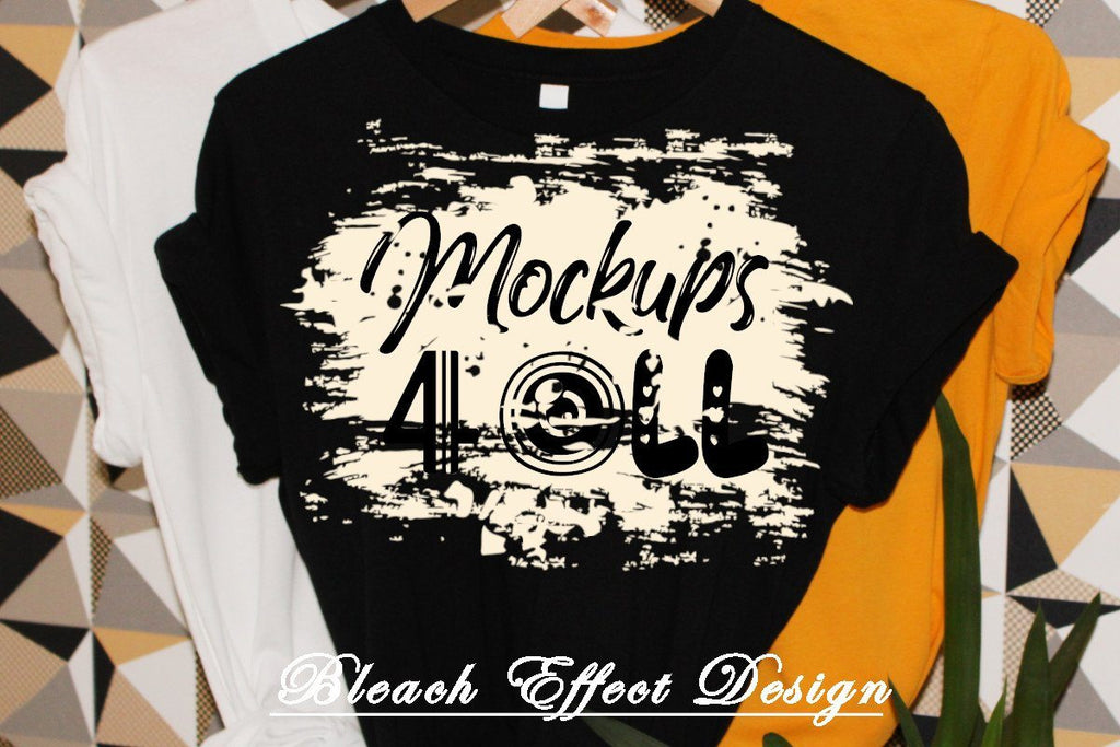 Paint brush stroke svg, Bleached effect design bundle, Bleach effect ...