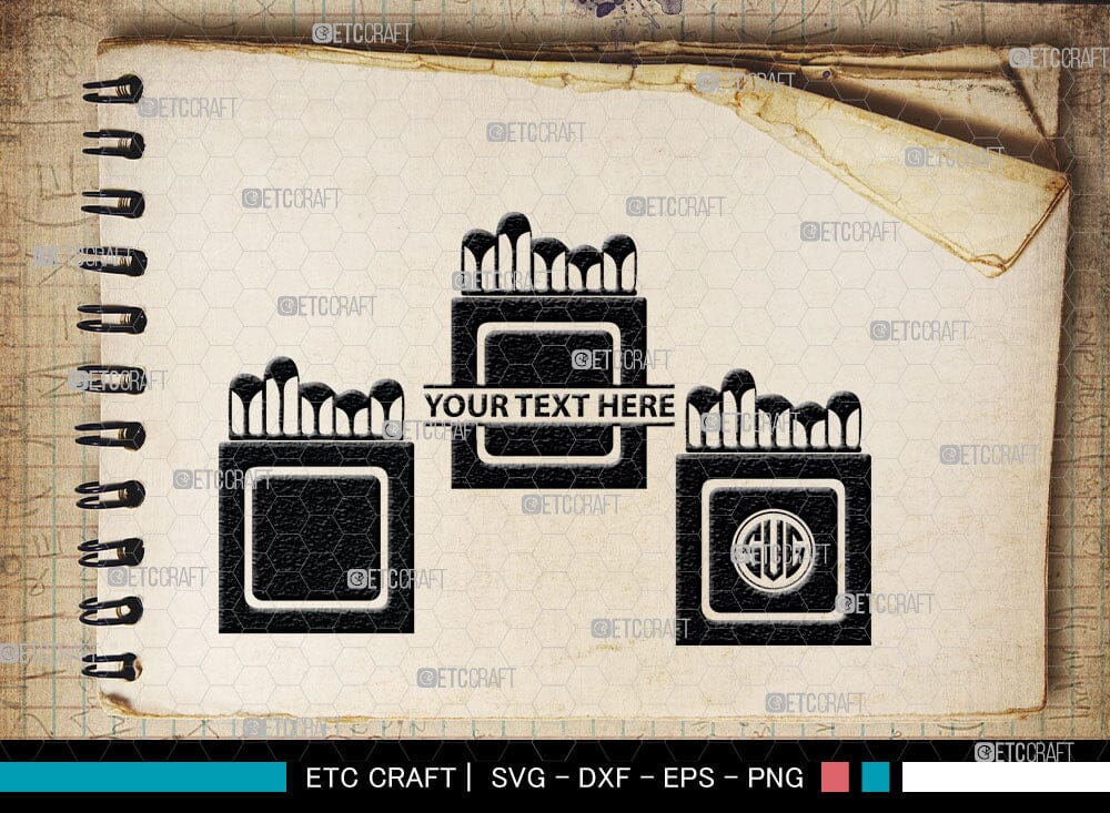 Paint Icons Set Monogram, Paint Icons Silhouette, Paint Icons Svg ...