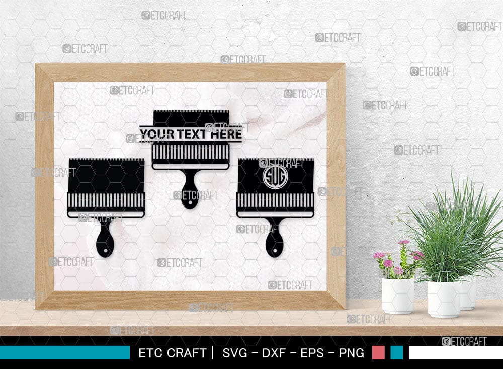 Paint Icons Set Monogram, Paint Icons Silhouette, Paint Icons Svg ...