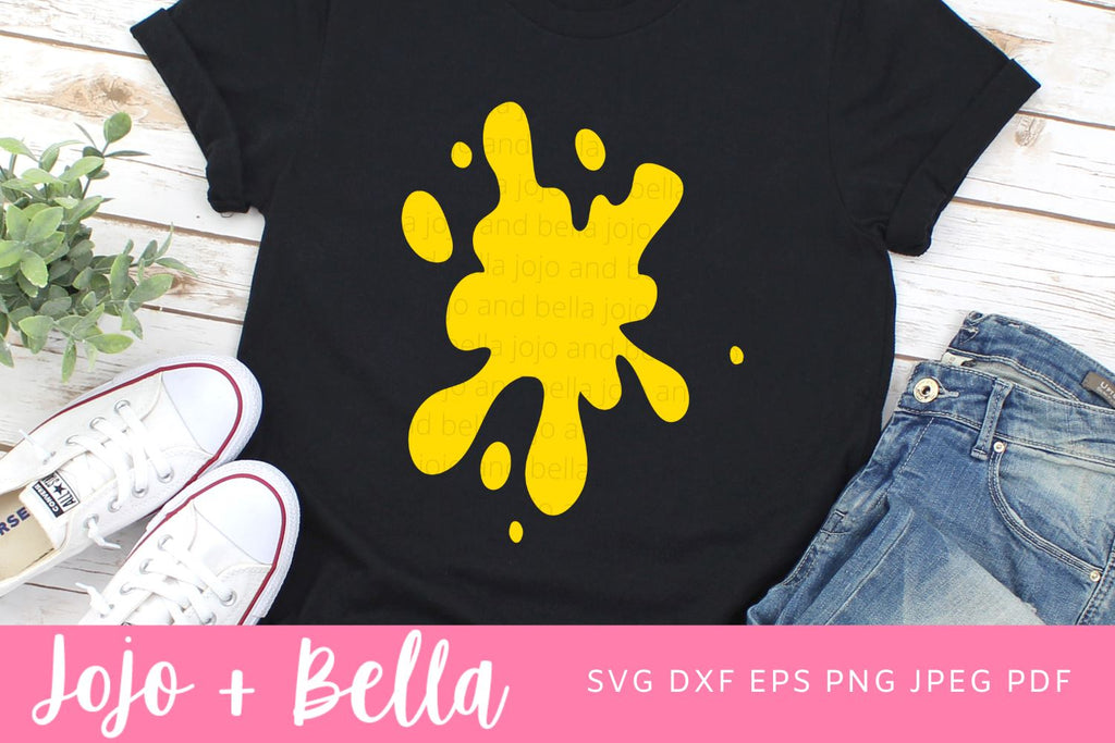 Paint splatter svg, Paint splats svg, Slime SVG, Clipart, Splatter svg ...