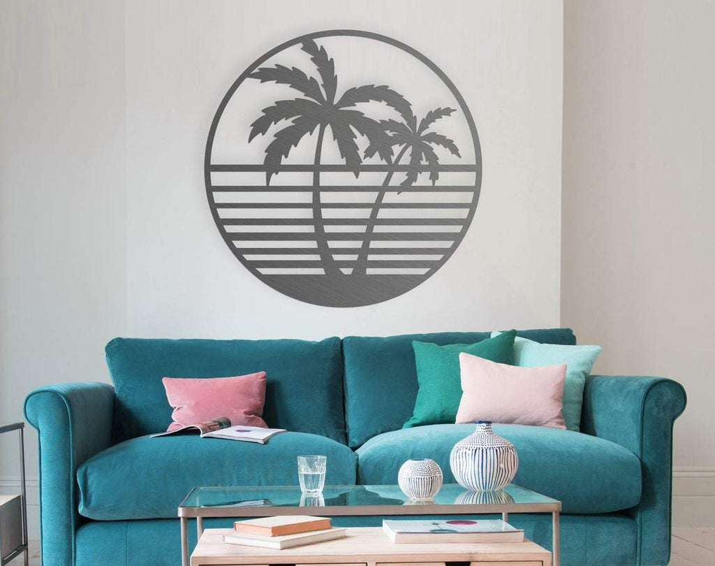 Palm tree svg, dxf files for plasma, cnc files for wood, tropical svg ...