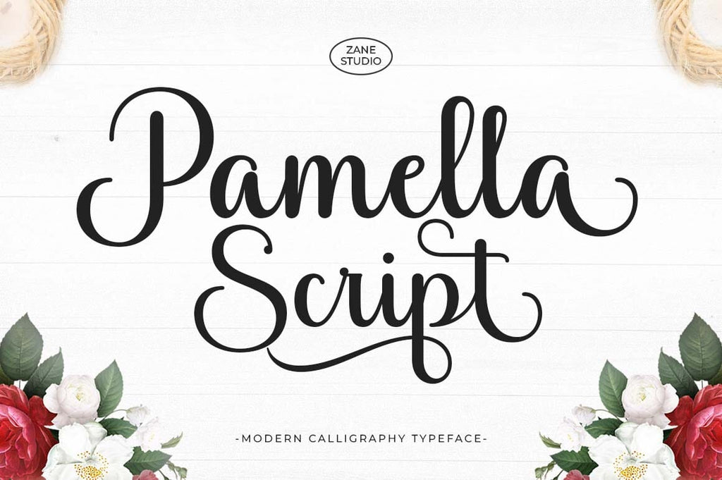 Pamella Script - So Fontsy
