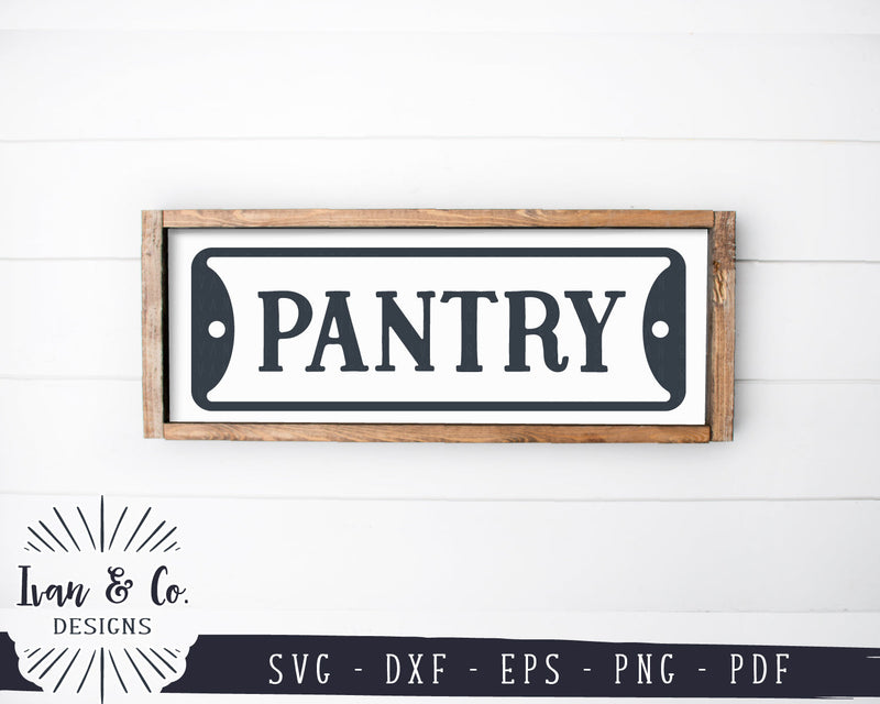 Pantry SVG Files | Farmhouse Sign Svg | Indicator Svg | Vintage Sign ...
