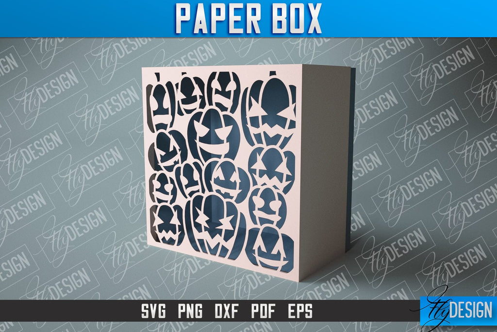 Paper Box SVG | Paper Cut SVG | Home Design - So Fontsy