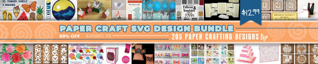 Paper Craft SVG Design Bundle - So Fontsy