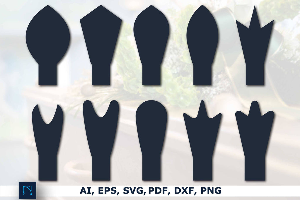 Paper Flower PETAL SVG Bundle - So Fontsy