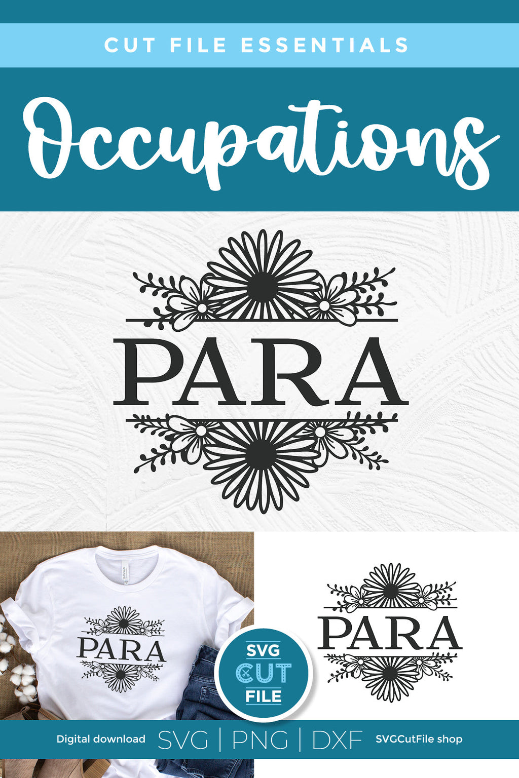 Para svg, Paraprofessional split frame - So Fontsy