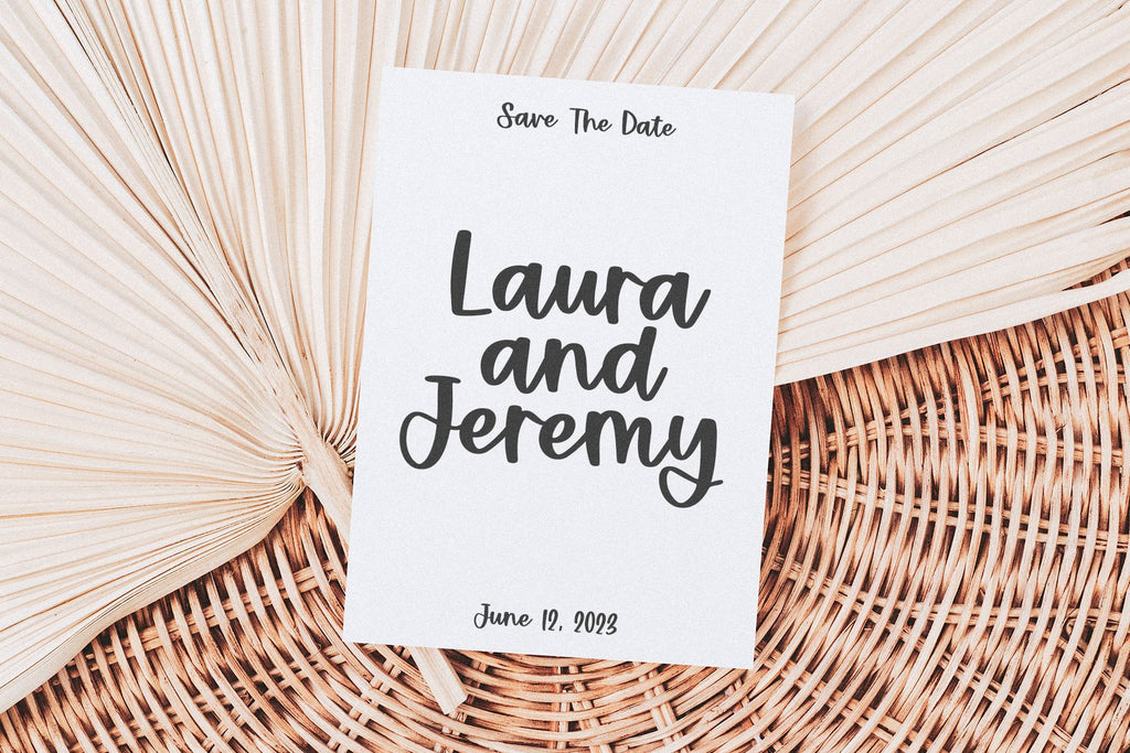 Paradise Sunrise - Cute Script Font - So Fontsy