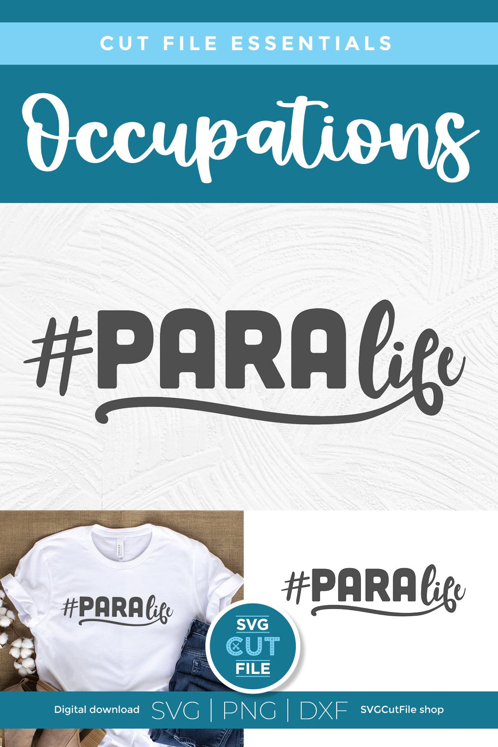 Paraprofessional svg, para svg, para life svg - So Fontsy