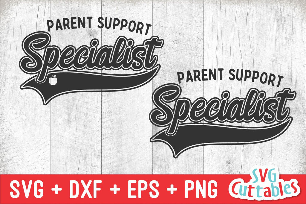 Parent Support Specialist svg - Cut File - School Swoosh - svg - dxf ...