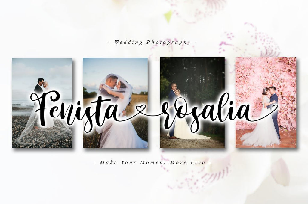 Paris Helen // Romantic Couple Love Script - So Fontsy