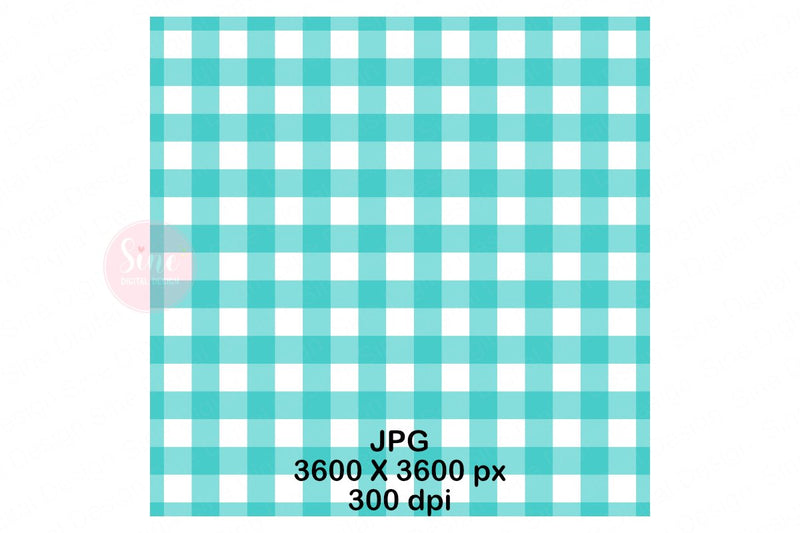 Pastel Buffalo Plaid Pattern Seamless Digital Paper Backgrounds - So Fontsy