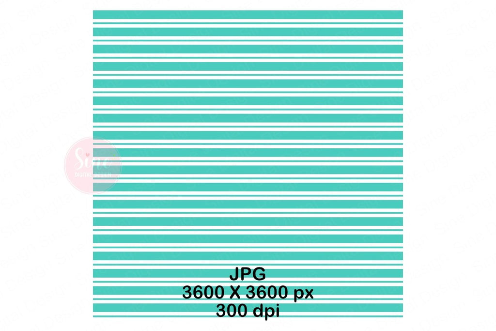 Pastel Stripe Pattern Seamless Digital Paper Backgrounds - So Fontsy